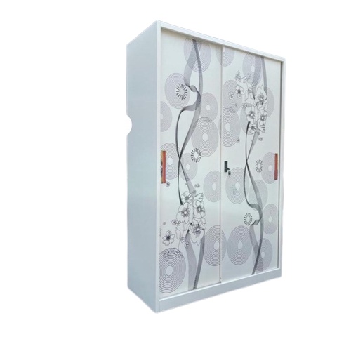 Jual Lemari Baju Besi - Lemari Pakaian Besi Sliding / 2 Pintu / 3 Pintu | Shopee Indonesia