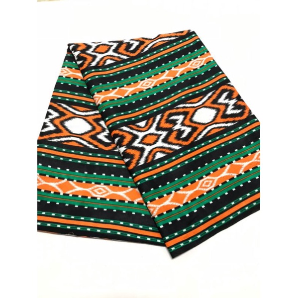 Jual KAIN BATIK WARNA HIJAU IJO BATIK PRINT TOSCA SERAGAM BRIDESMAID ...