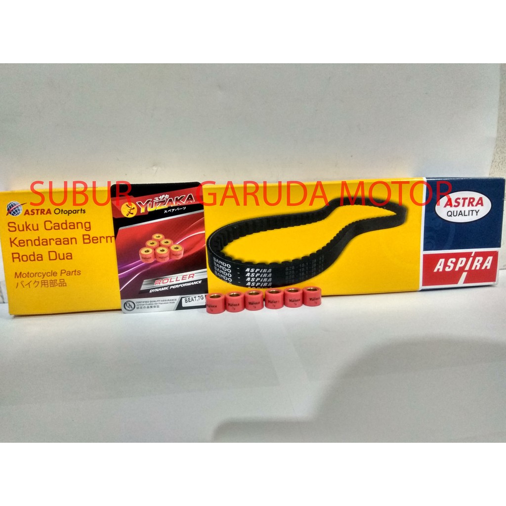 Jual VAN BELT SET VARIASI BEAT SCOOPY SPACY KARBURATOR TIPE KVY MERK ...
