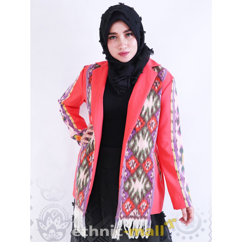 Jual SILVANIA BLAZER TENUN | Shopee Indonesia