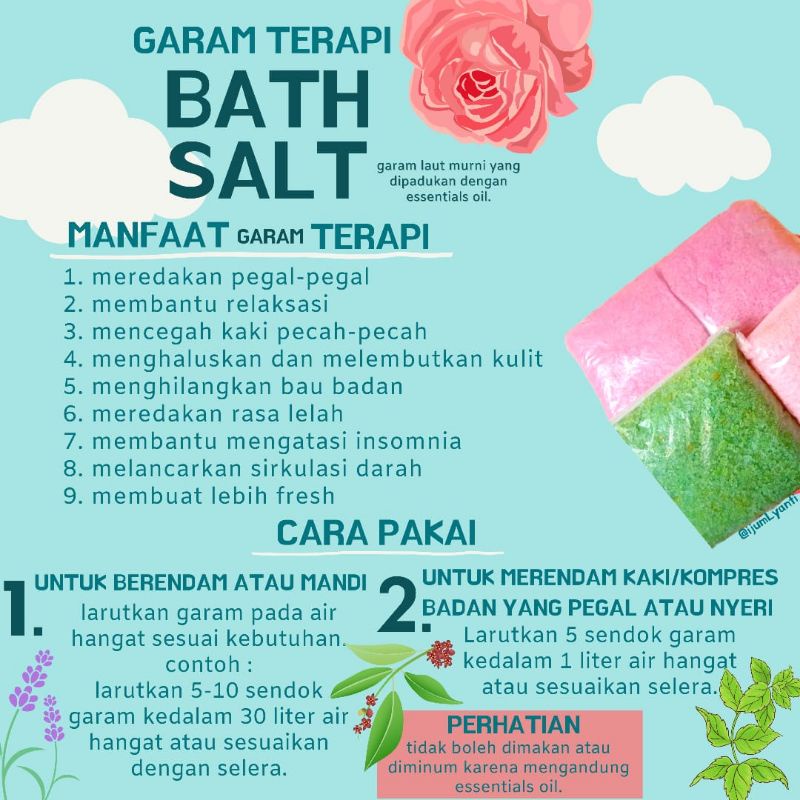 Jual Bath Salt (Garam Terapi) | Shopee Indonesia
