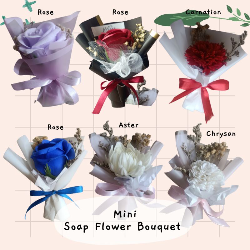 Jual Petite Mini Rose Soap Flower Bouquet - Buket Bunga Sabun Mawar ...