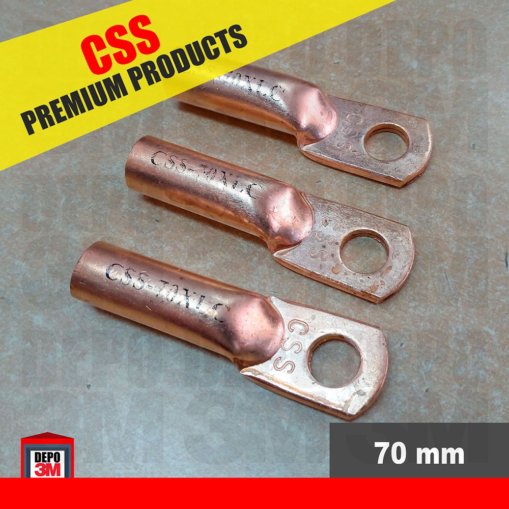 Jual Cable Lug | Skun Kabel CSS Tembaga CU 70mm | Shopee Indonesia