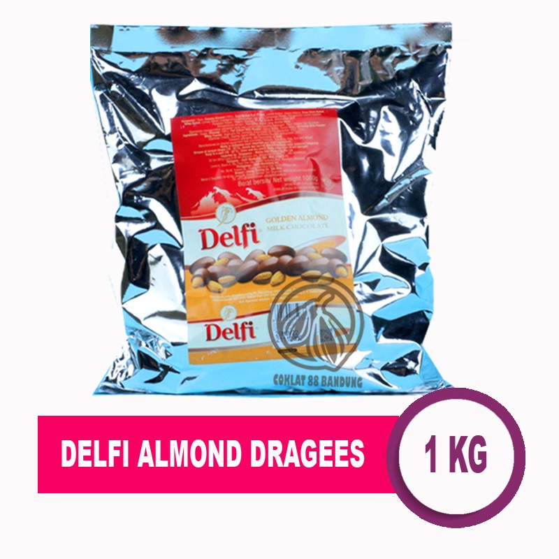 Jual COKLAT DELFI ALMOND 1KG, COKLAT DELFI METE DRAGEES, COKLAT CASHEW ...