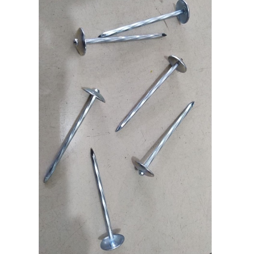 Jual PAKU SENG ULIR 2,5" HARGA PERKILO / PAKU ASBES / PAKU PAYUNG/Paku ...