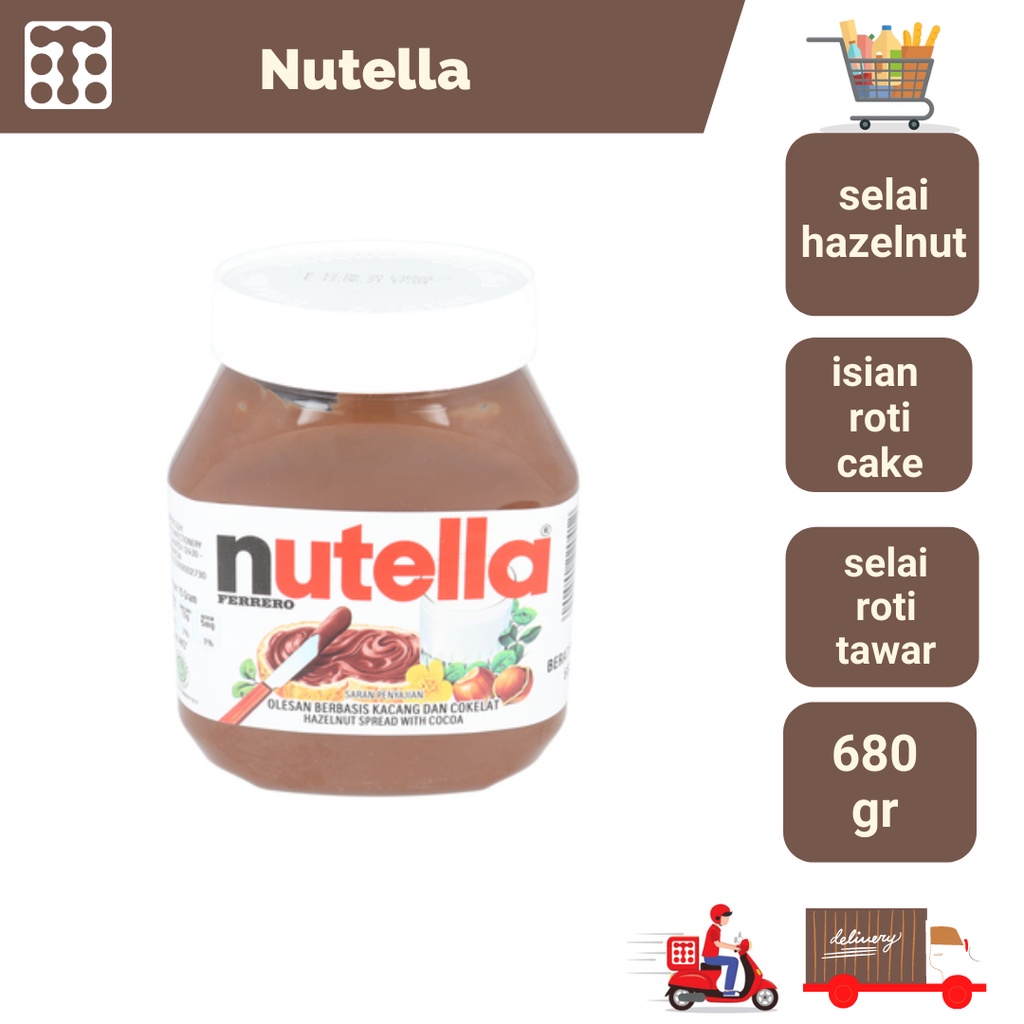 Jual Nutella 680 Gram / Selai Coklat | Shopee Indonesia