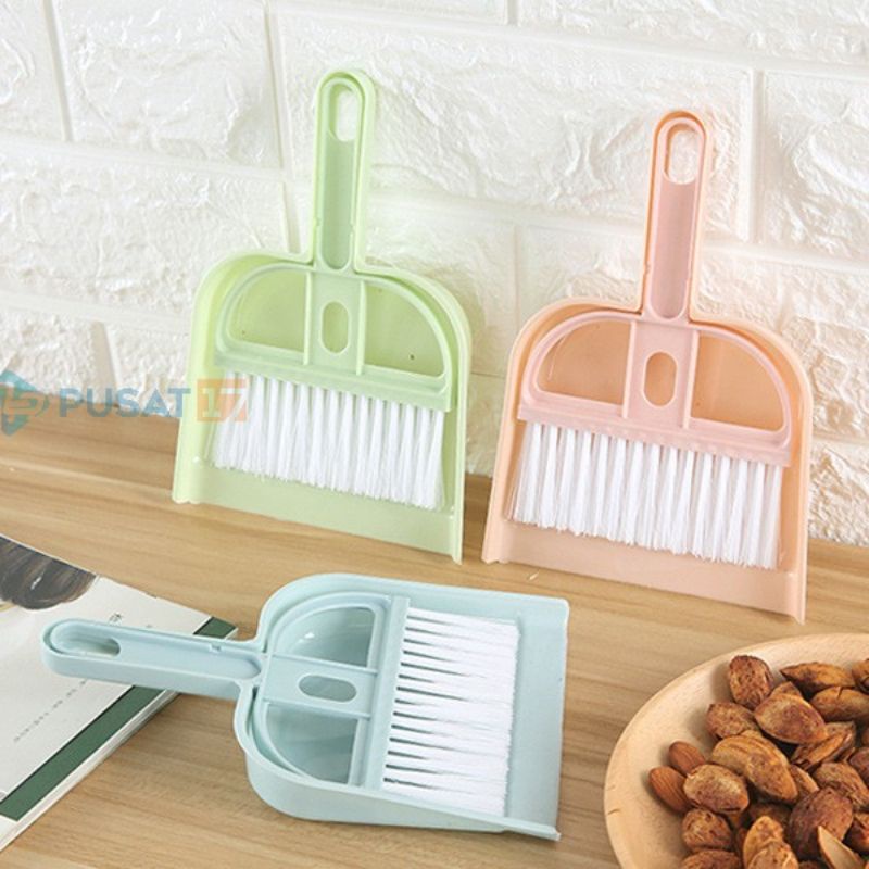 Jual Set Mini Dustpan Bahan Plastik Sapu Pengki Mini Set Alat Pembersih ...