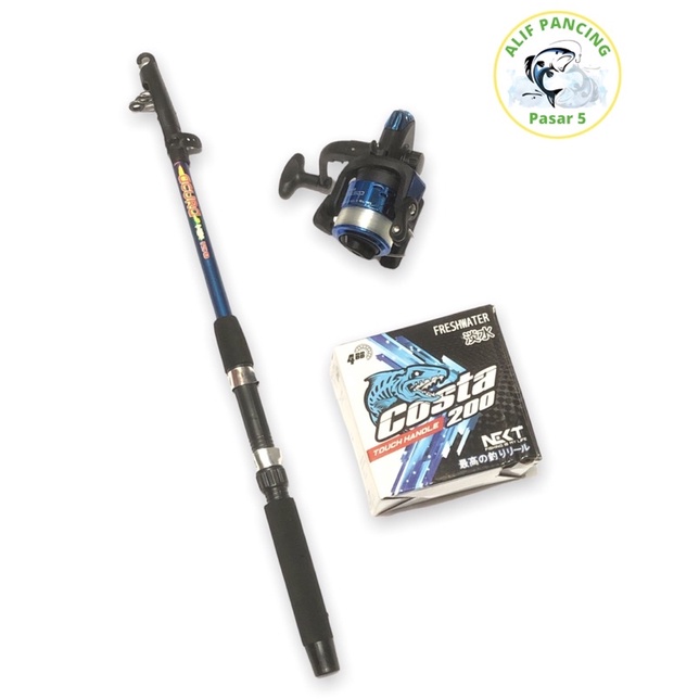 Jual Set Joran Antena + Reel + Senar | Shopee Indonesia