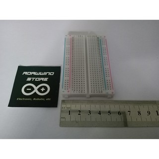 Jual Breadboard 400 Point Hole Solderless PCB Bread Board Projectboard ...