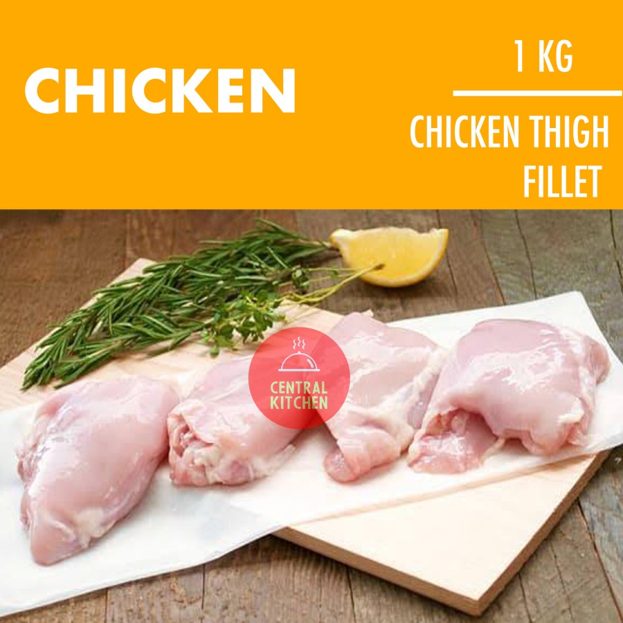 Jual Boneless Chicken Leg Skinless / Paha Ayam Fillet Tanpa Kulit 1kg ...