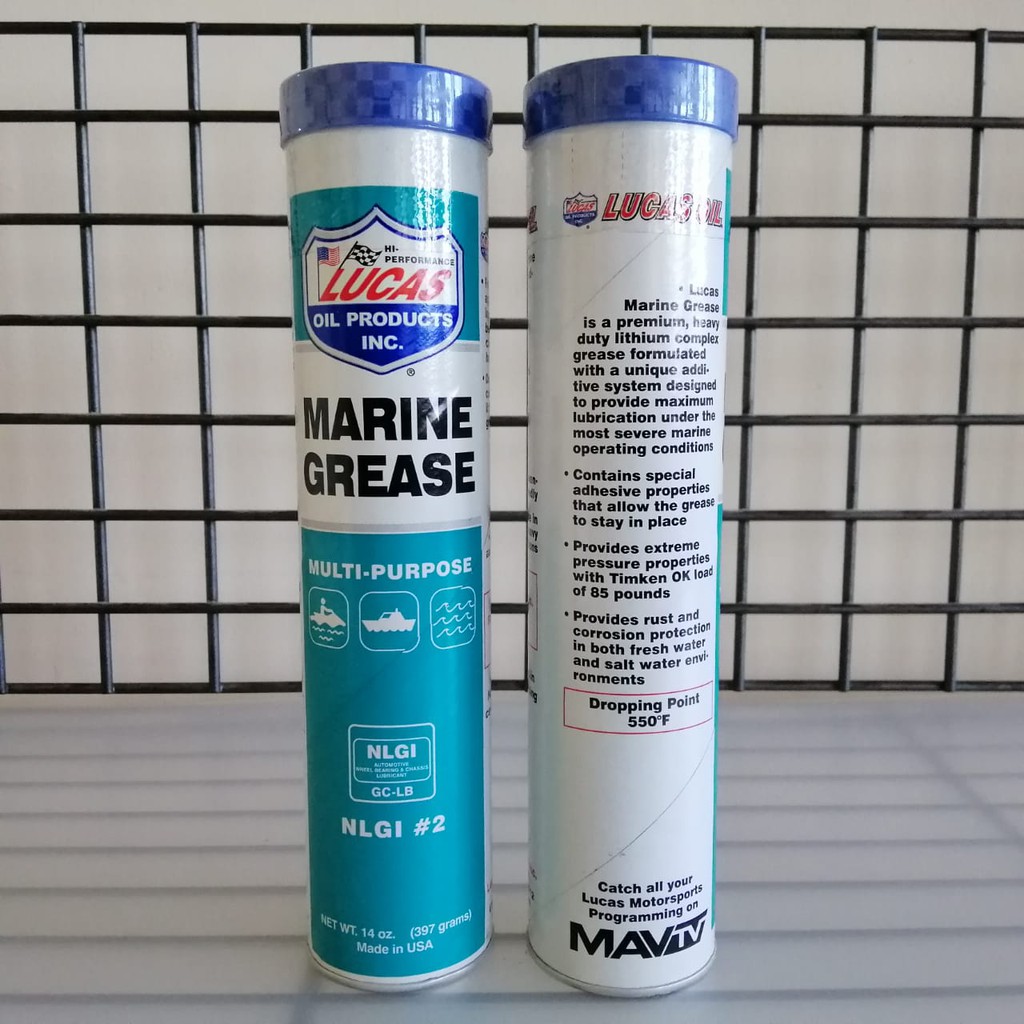Jual Marine Grease Lucas Oil (Gemuk / Stamp Pad) | Shopee Indonesia
