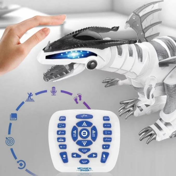 Jual Robot Dinosaurus Giant Mainan Cerdas Anak Anak Mekanik Remote ...