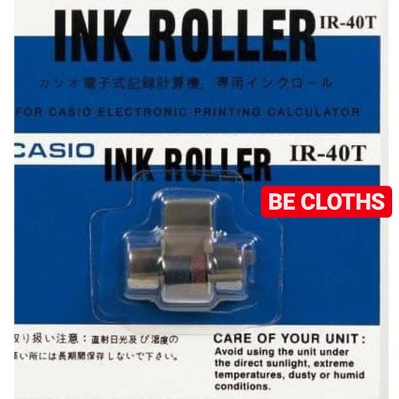 Jual ORIGINAL Ink Roller IR40T IR 40T Tinta Casio Kalkulator Printer ...