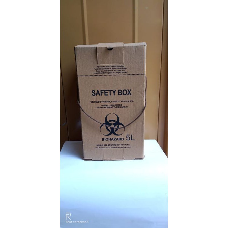 Jual Safety box 5 liter | Biohazard | Shopee Indonesia