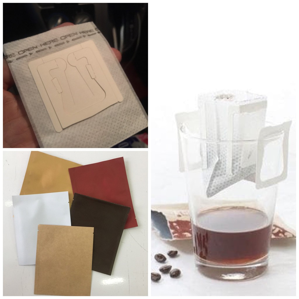 Jual Paket Coffee Drip Filter + Sachet Import 10x12 cm | Shopee Indonesia
