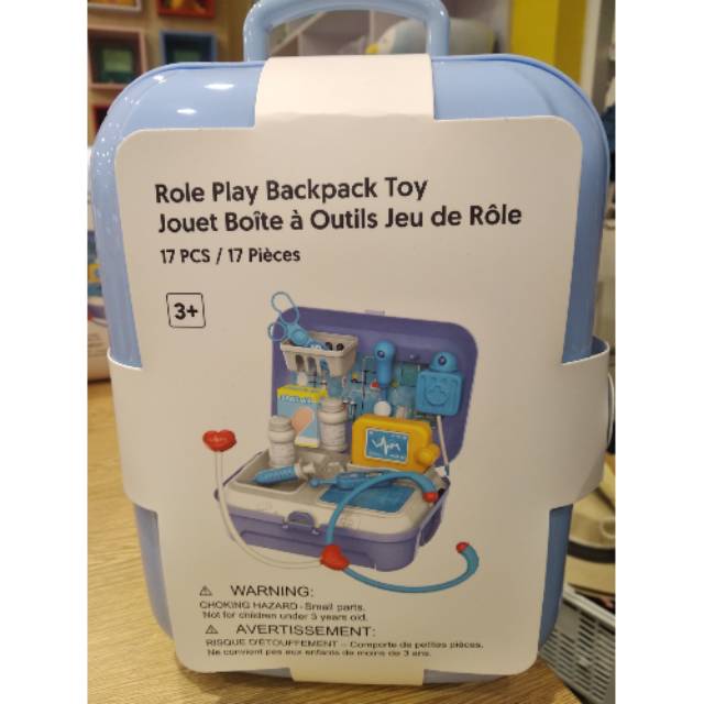 Jual Miniso Role play doctor backpack toy | Shopee Indonesia