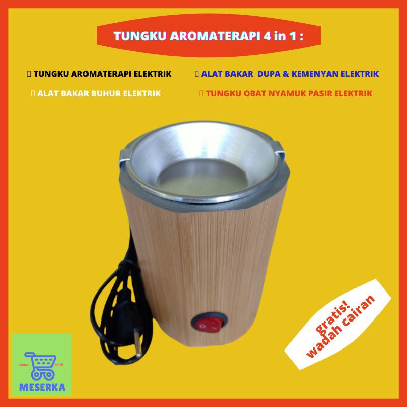 Jual Tungku Aromaterapi Elektrik Tempat Bakar Bukhur Dupa Mabkhara ...