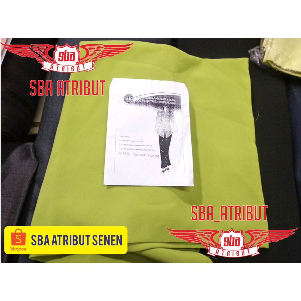 Jual SERAGAM IAD KEJAKSAAN | KAIN BAHAN ATASAN KEBAYA PAKAIAN SERAGAM ...