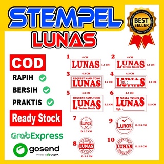 Jual Stempel Custom Free Design Berbagai ukuran | stempel Toko | Cap ...