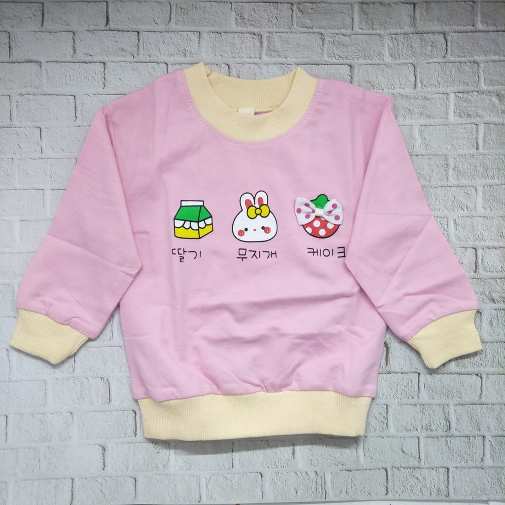 Jual Sweater anak perempuan lucu murah usia 1-4 thn 100% import bahan ...
