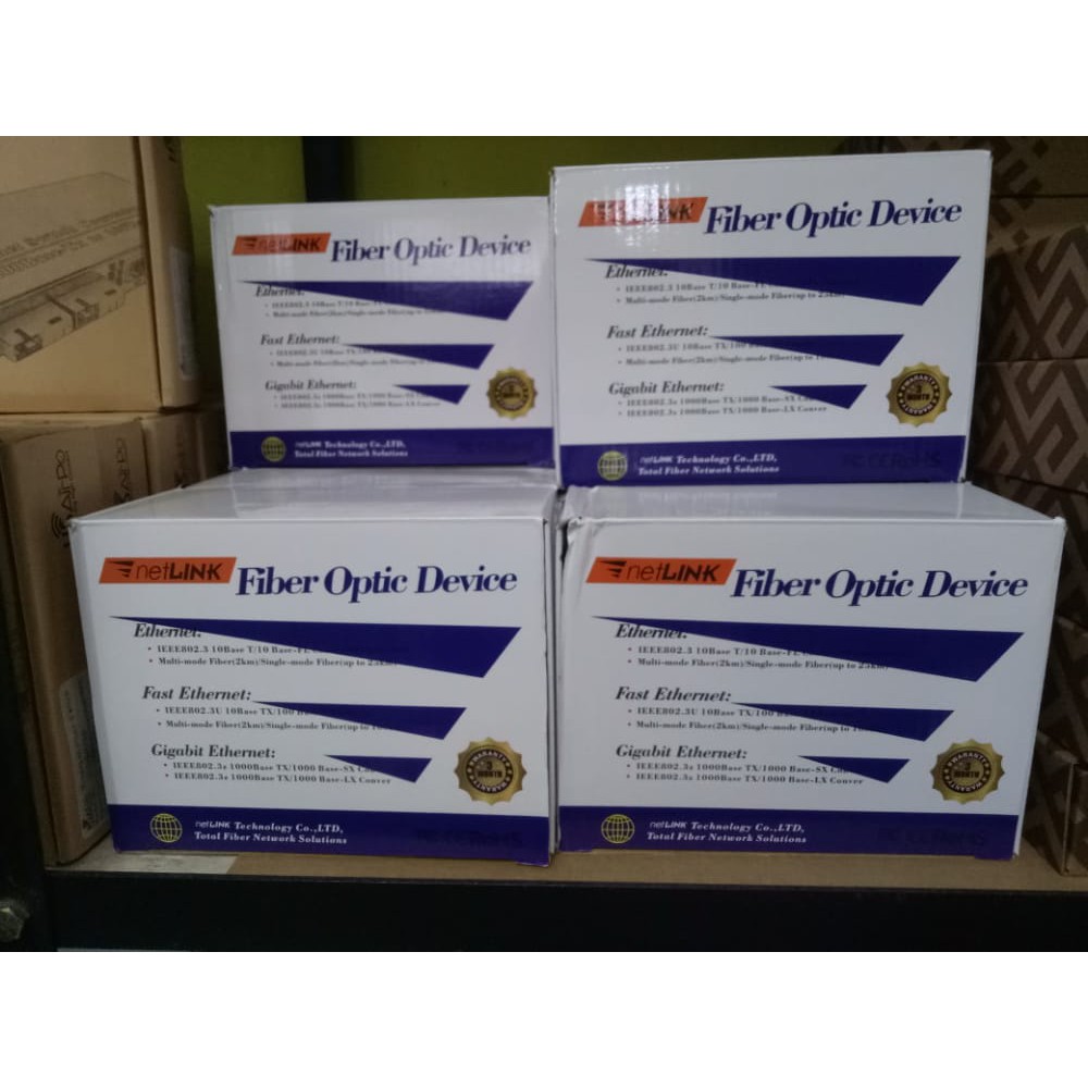 Jual Netlink HTB 3100 AB Sepasang - Fiber Optik Media Converter Optic ...