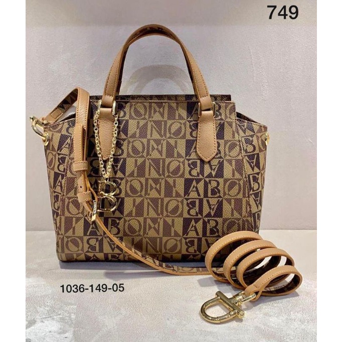 Jual tas bonia original selma monogram gradasi | Shopee Indonesia