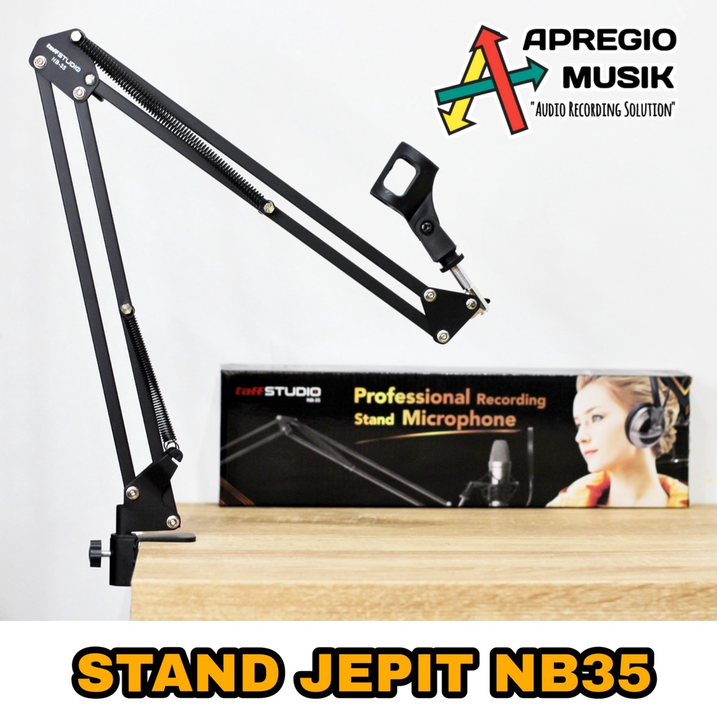 Jual Stand Jepit Meja NB35 NB 35 Original Taff Studio | Shopee Indonesia