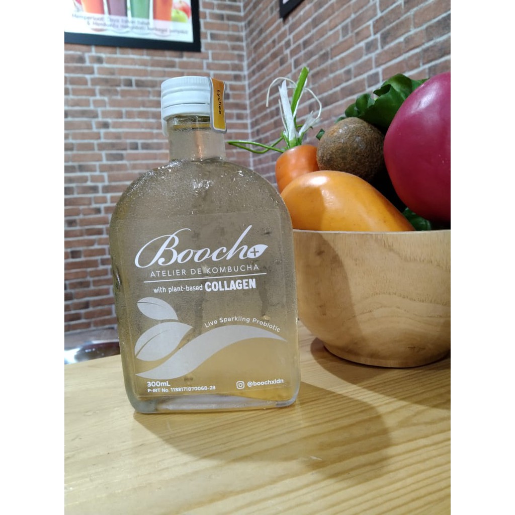 Jual Booch - Kombucha lychee 300ml | Shopee Indonesia