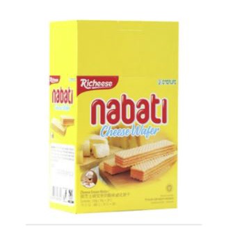 Jual Richeese Nabati 500 / Richoco Nabati Wafer Kue ( 1 box isi 20 pcs ...