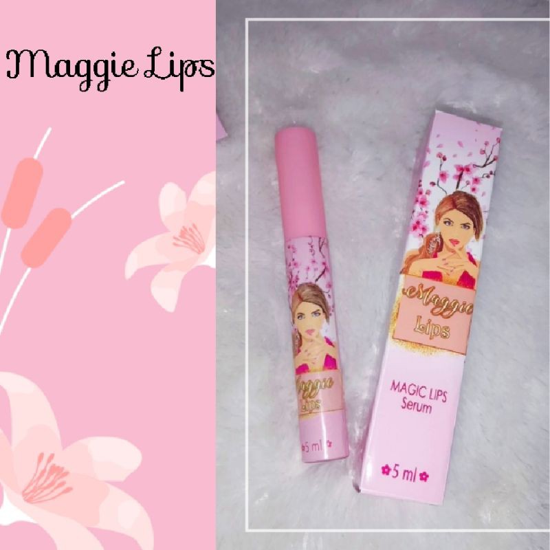 Jual MAGGIE LIPS/LIP SERUM/MAGIC LIP/LIP GEL COLOUR CHANGING | Shopee ...