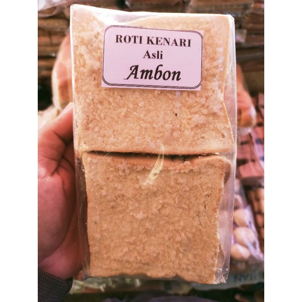 Jual Roti Kenari Asli Ambon 250 Gram - Kue Kering Kenari Khas Ambon ...