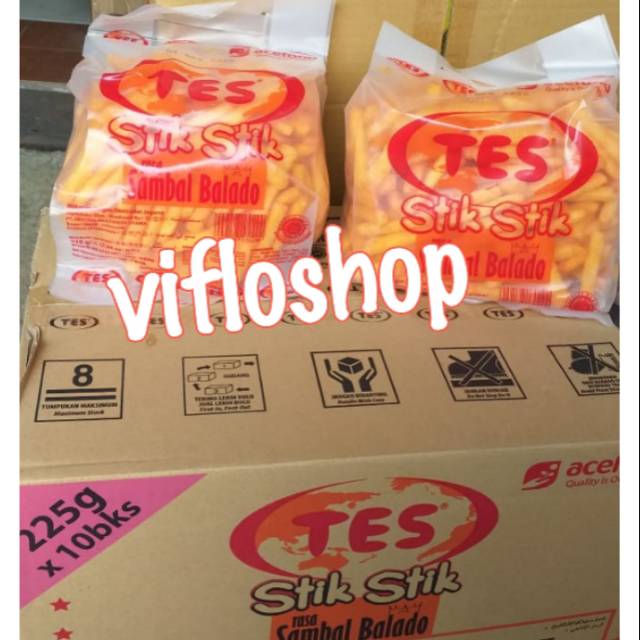Jual Stik Balado TES 200 gram (Ace Food) Tes Stik Balado | Shopee Indonesia