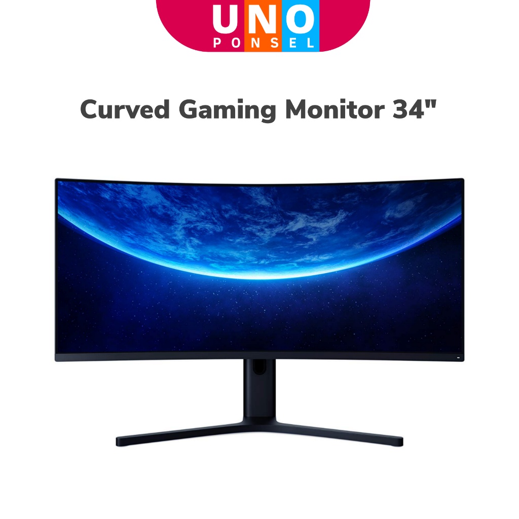 Jual Mijia Curved Gaming Monitor 34 inch 144Hz Display Rate | Shopee ...