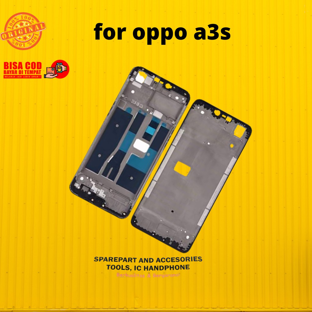 Jual FRAME MIDDLE TULANG OPPO A3S CPH1803 KUALITAS ORIGINAL | Shopee ...