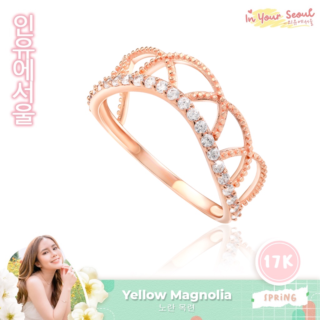 Jual Cincin Emas Yellow Magnolia Spring Collection Gold 17K In Your ...