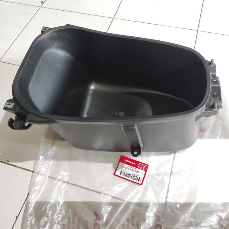 Jual BOX BAGASI VARIO FI BAGASI JOK MOTOR VARIO 110 FI LED ORIGINAL AHM ...