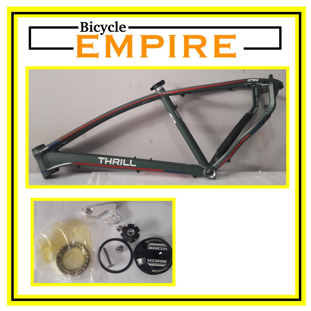 Jual Frame MTB 26 THRILL XCR V2 Bicycle Empire | Shopee Indonesia
