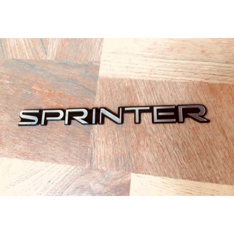 Jual EMBLEM BAGASI SPRINTER COROLLA AE SERIES HAND MADE | Shopee Indonesia