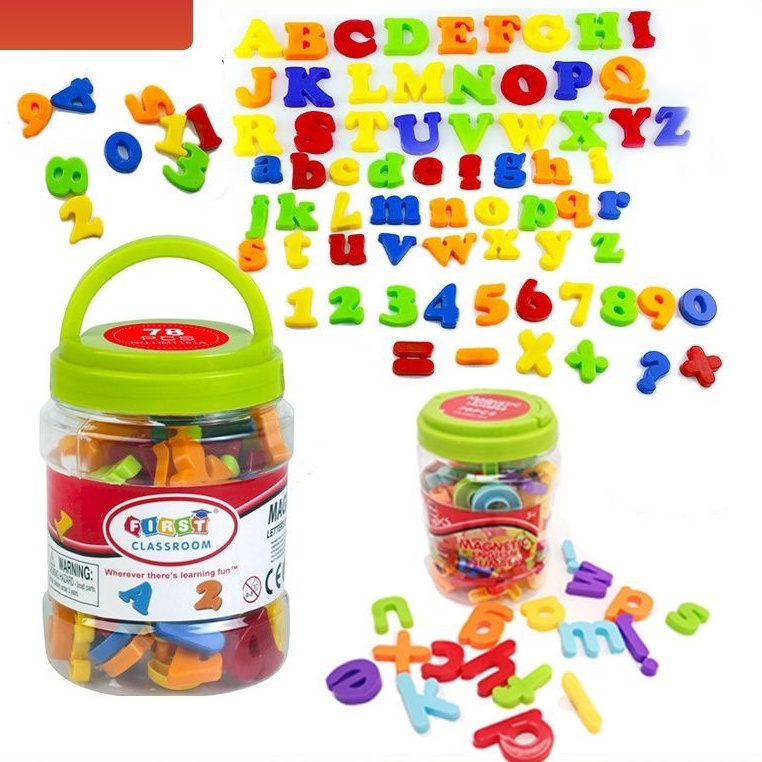 Jual edukasianakpintar_indonesia/HURUF ANGKA MAGNETIC TOPLES/ Huruf ...