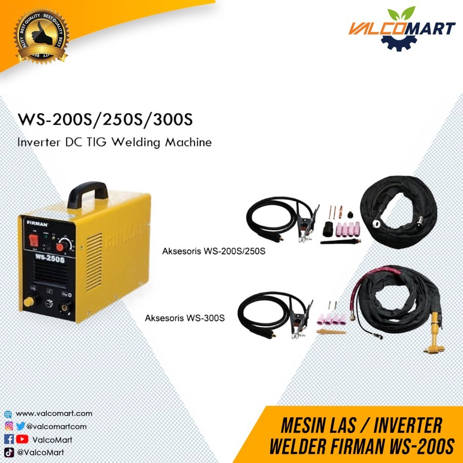 Jual Mesin Las / Inverter Welder Firman WS-200S | Shopee Indonesia