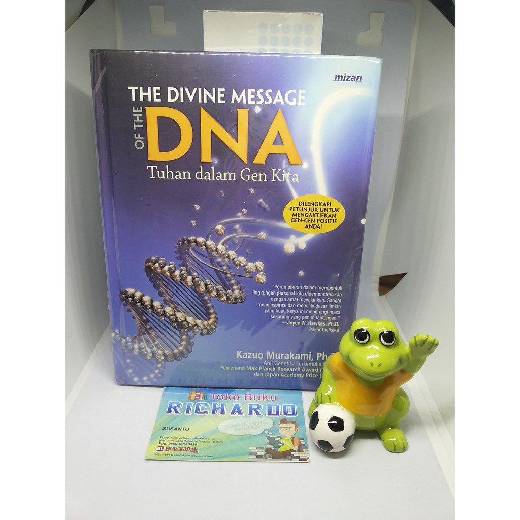 Jual Buku The Divine Message of the DNA Tuhan dalam Gen Kita --- Kazuo ...