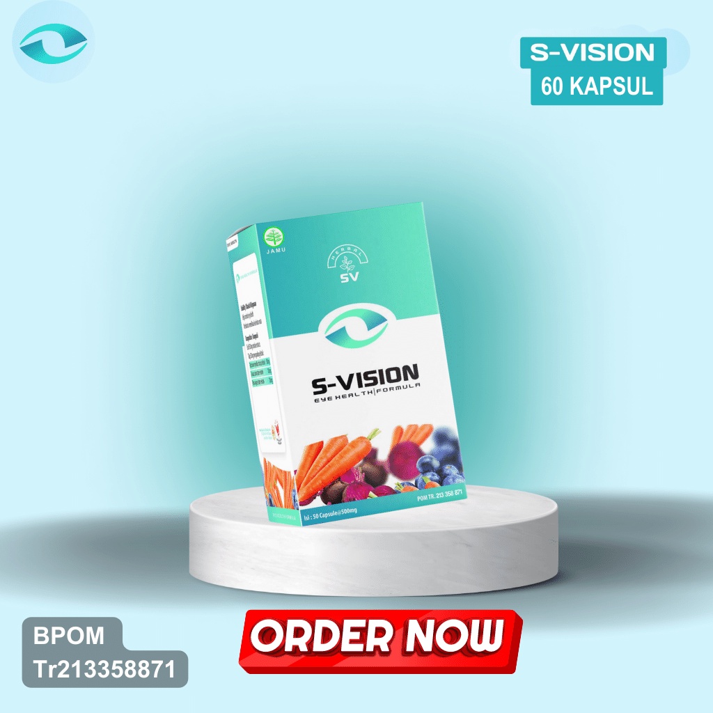 Jual S-VISION ( Obat Herbal Mata Minus - Silinder - Plus Terbaik ...