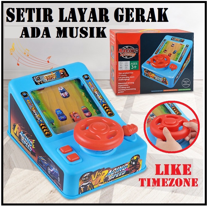Jual TERLALRIS SETIR LAYAR GERAK DIY ASAK OTAK ANAK SIMULATOR DRIVE ...