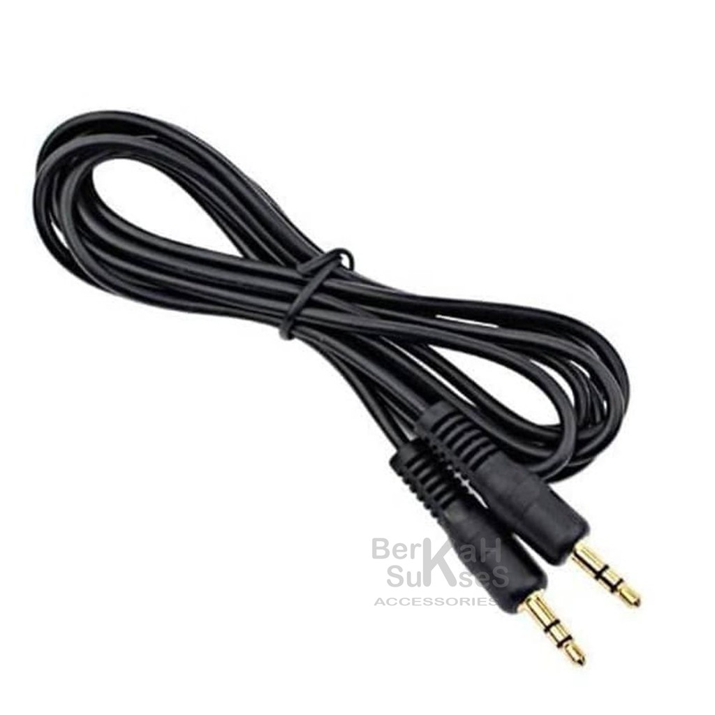 Jual Kabel AUX audio - kabel sambungan/connector dari hp/pc ke speaker ...