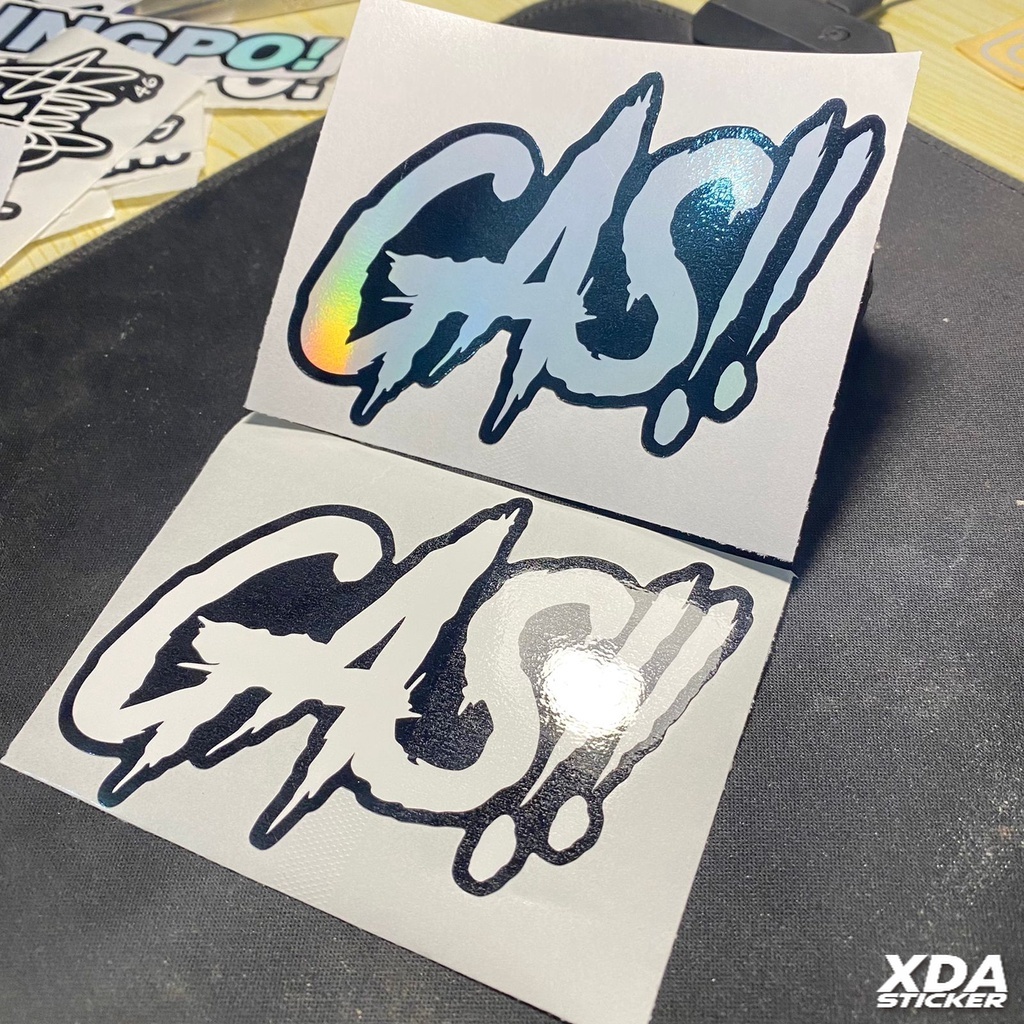 Jual STIKER/STICKER PRINTCUTT GAS!! | Shopee Indonesia