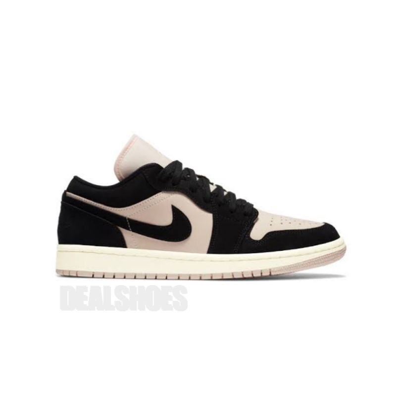 Jual Jordan 1 Low - black / guava ice-white | Shopee Indonesia