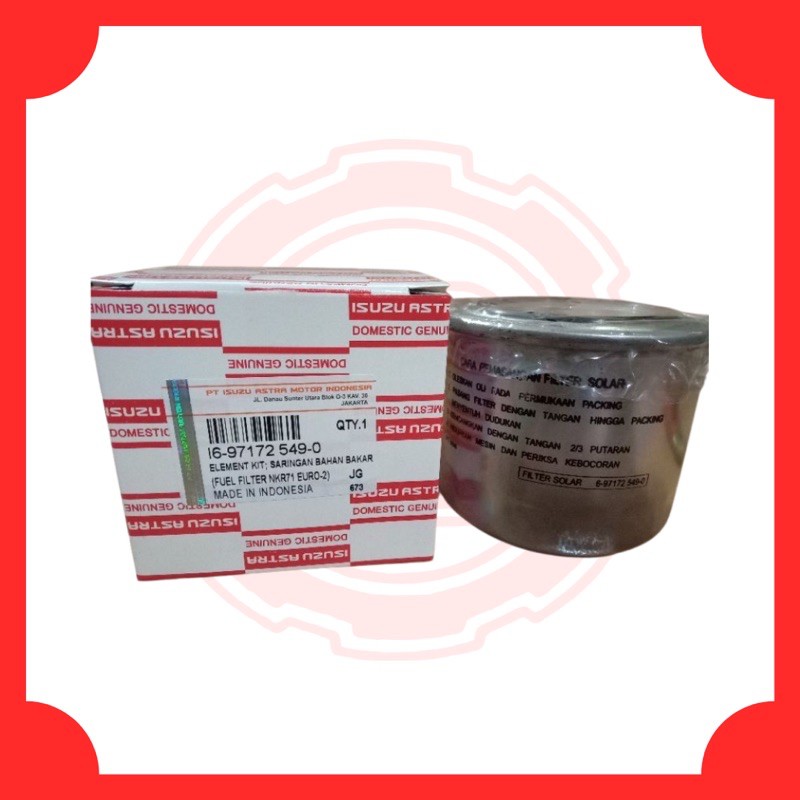 Jual FILTER SOLAR ATAS ISUZU ELF NKR71 EURO2 / NMR71 (ORI ASTRA LOKAL 6 ...