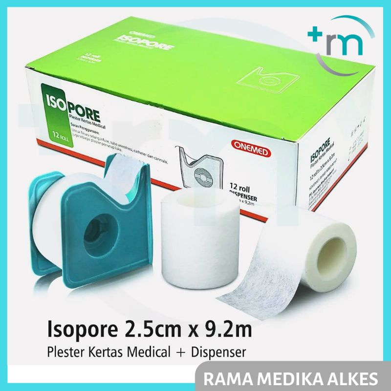 Jual Isopore Onemed Micropore | Plester Luka Putih | Plester Kertas ...