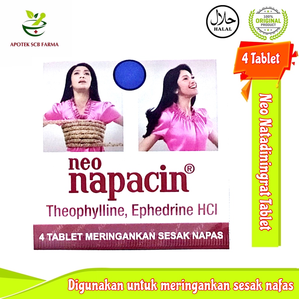 Jual Neo Napacin 4 Tablet -Obat Asma atau Sesak Napas | Shopee Indonesia