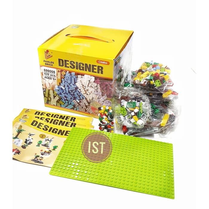 Jual Mainan Permainan Maenan Edukasi Desainer Klasik Puzzle Crative ...